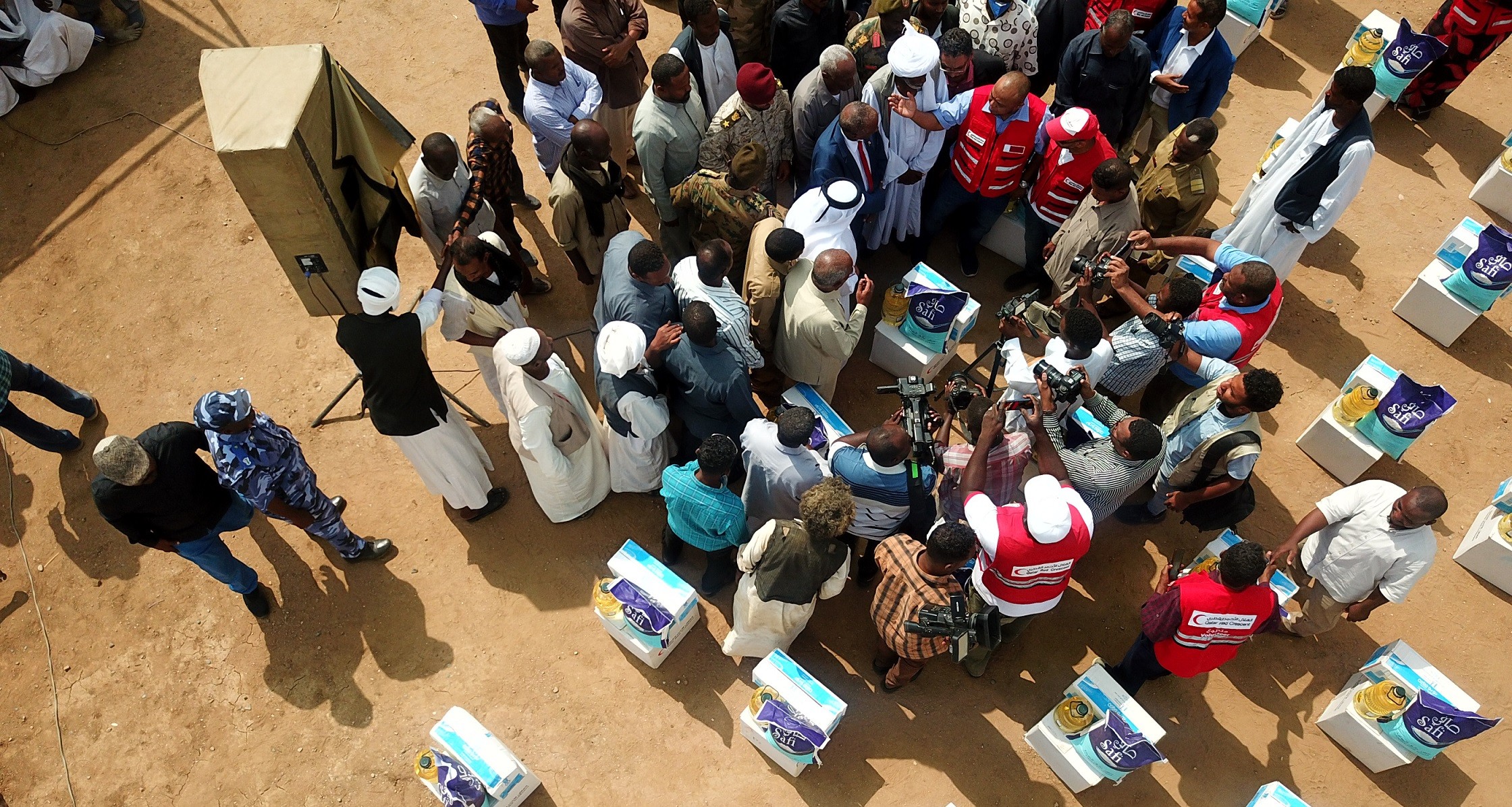News & Events QRCS deploys humanitarian aid convoy to Kassala