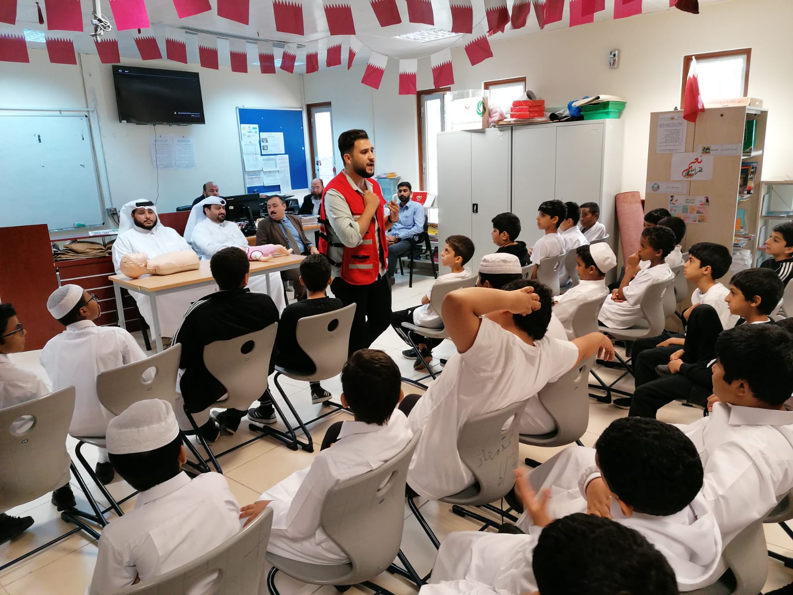 QRCS School Program trains 2800 beneficiaries in 50 schools
