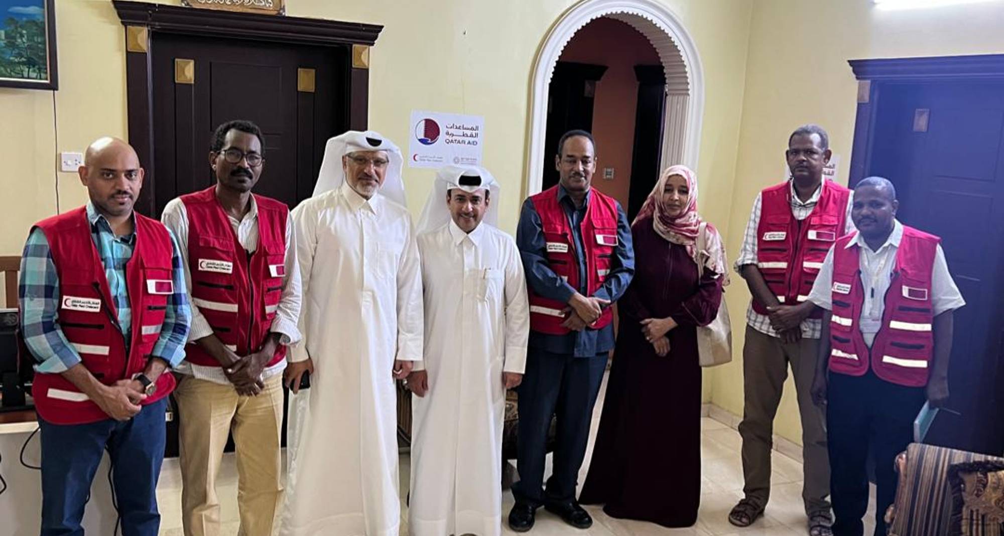 News & Events The Qatari Ambassador and the Minister of Social Care ...