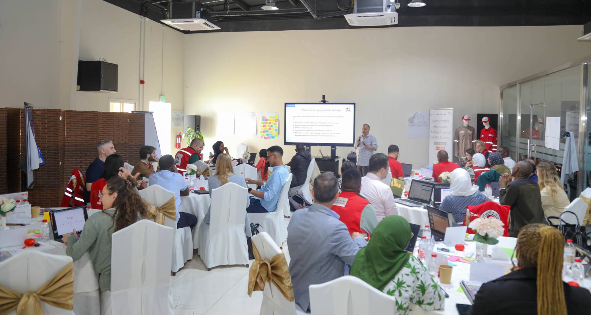 QRCS launched a humanitarian information analysis course to enhance ...